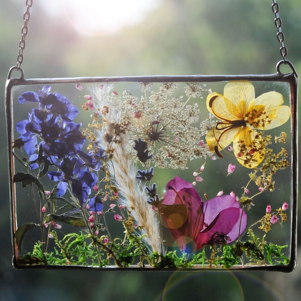 Dry Flowers in Frame - Etsy
