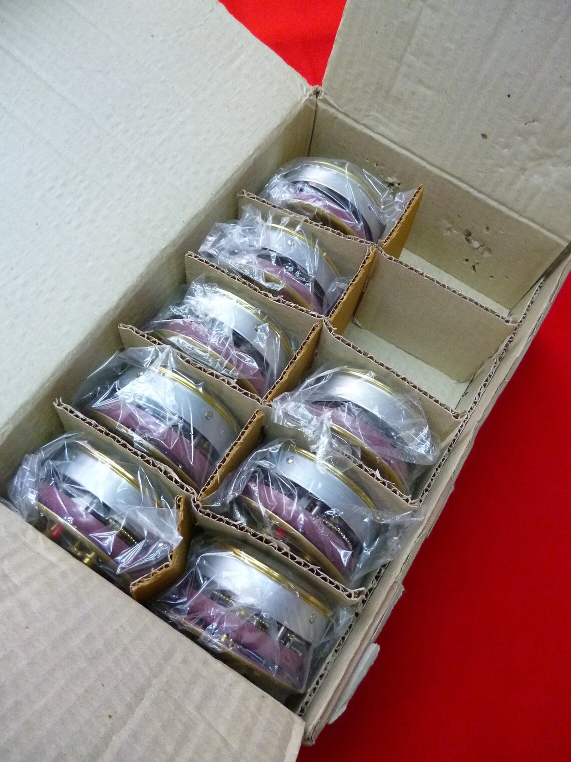 New Old Stock 70's Clock Insertion Mechanism-german Clock Winding Clock ...