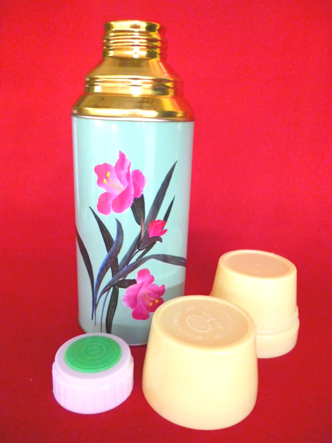 New Old Stock 80's Thermos - Vintage Thermos - Coffee Thermos - Cup ...