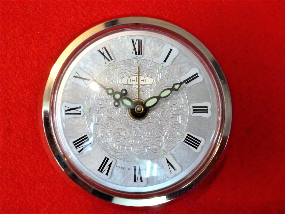 New Old Stock 70's PETER German Insertion Alarm Clock Mechanism-winding ...