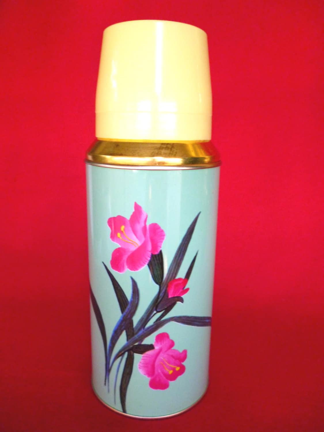 New Old Stock 80's Thermos - Vintage Thermos - Coffee Thermos - Cup ...