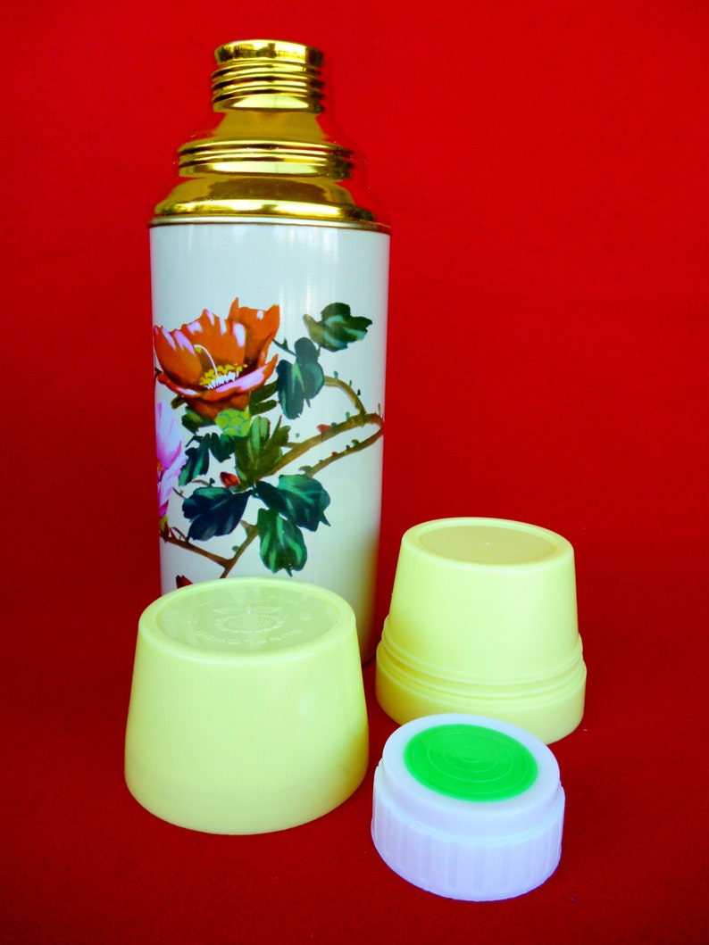 New Old Stock 80's Thermos - Vintage Thermos - Coffee Thermos- Cup ...