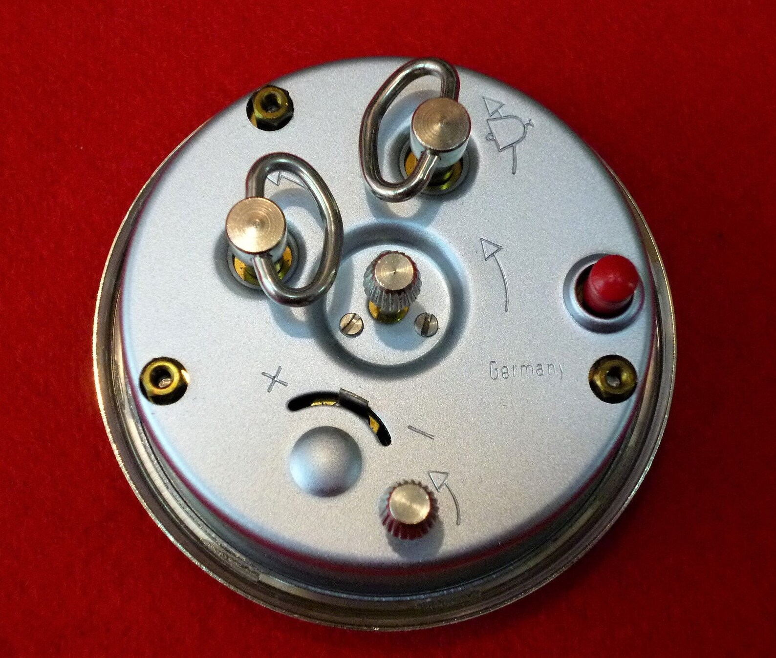 New Old Stock 70's PETER German Insertion Alarm Clock Mechanism-winding ...