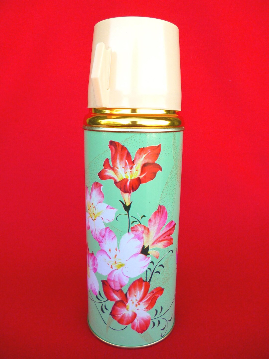 New Old Stock 80's Thermos - Vintage Thermos - Coffee Thermos - Cup ...