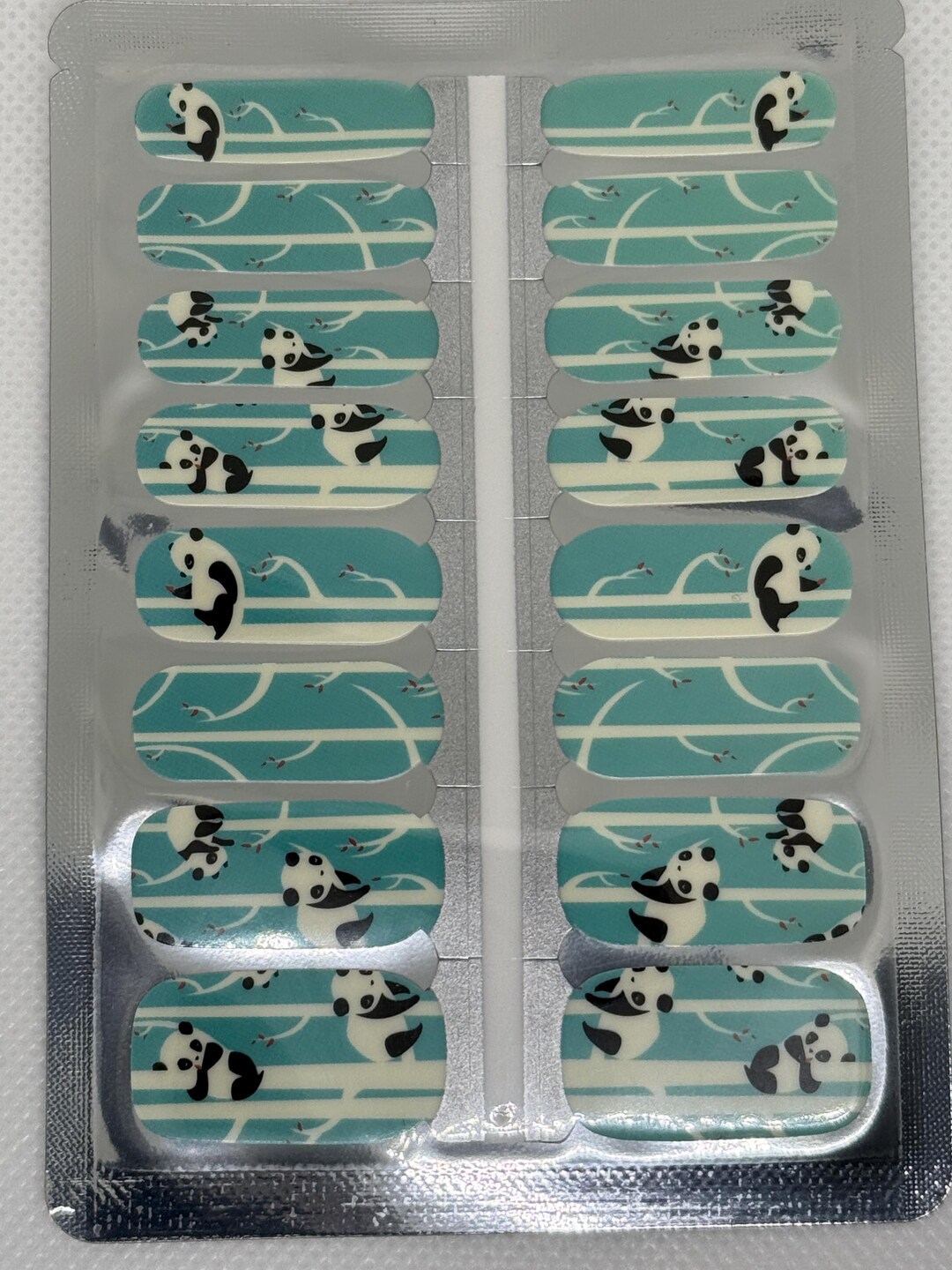Panda Nail Polish Strips: Easy DIY Nail Wraps - Etsy
