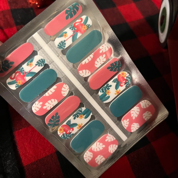 Nail Stickers Hawaiian - Etsy