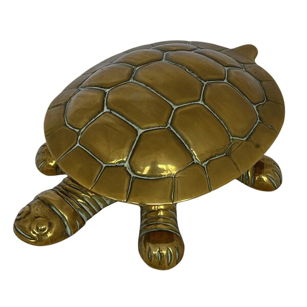 Brass Turtles - Etsy