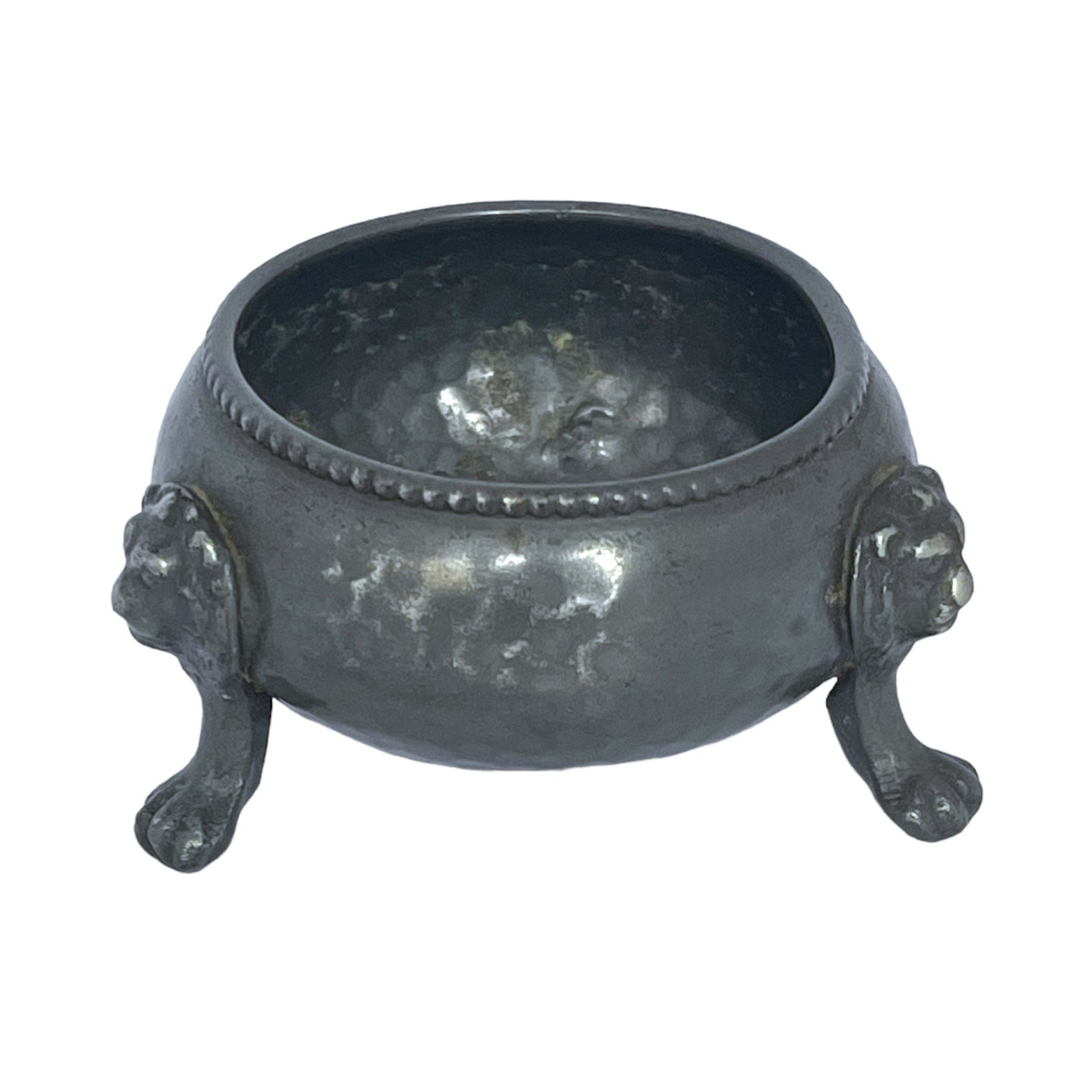 Antique Pewter Cauldron Salt Cauldron Wiccan Altar English - Etsy