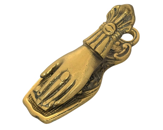 Victorian Hand Brass Clip Small - Etsy Canada