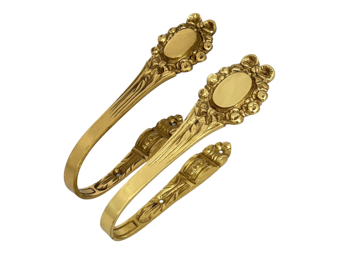 Vintage Pair of Bras Curtain Tie Backs, Decorative Curtain Hooks, Bow ...