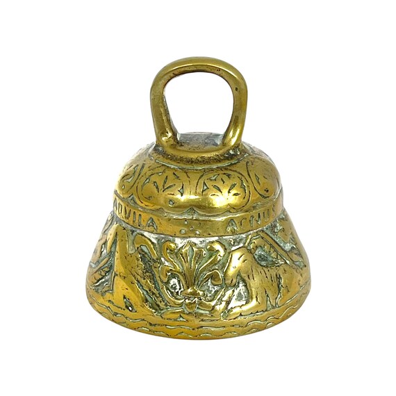 Brass Sanctuary Bell Sanctuary bell Prayer bell Monastery Bell Solid ...