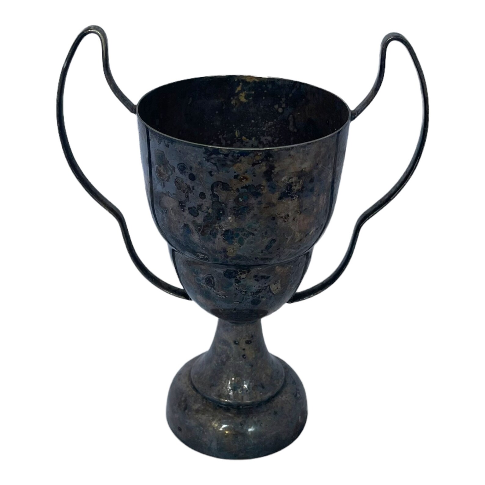 Vintage Rustic Trophy Cup 1961 Silver Plated Engraved Trophy - Etsy