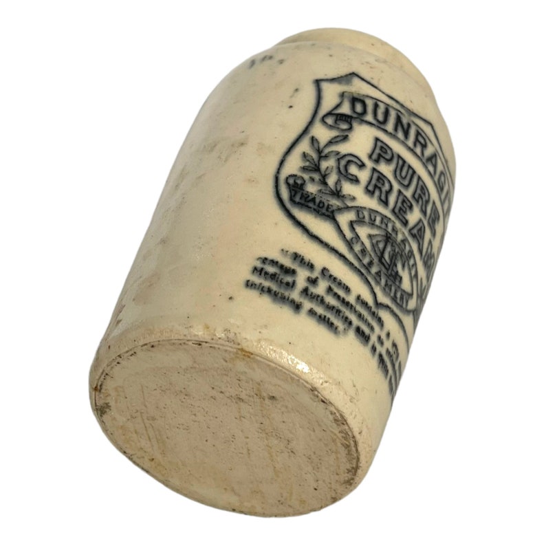 Vintage Dunragit Pure Cream Stoneware Pot Antique Stoneware - Etsy