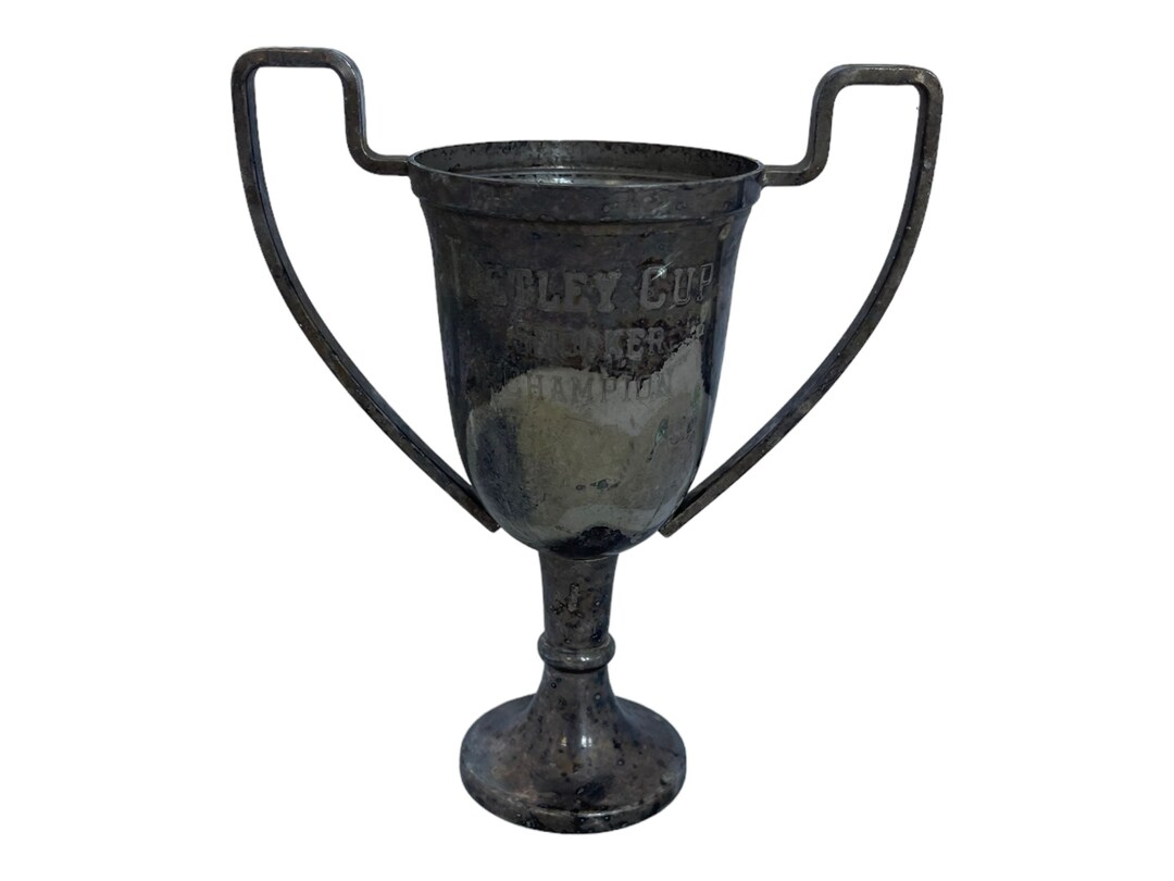 Vintage Trophy Cup, Silver Plated Trophy Cup, Antique Snooker Trophy ...