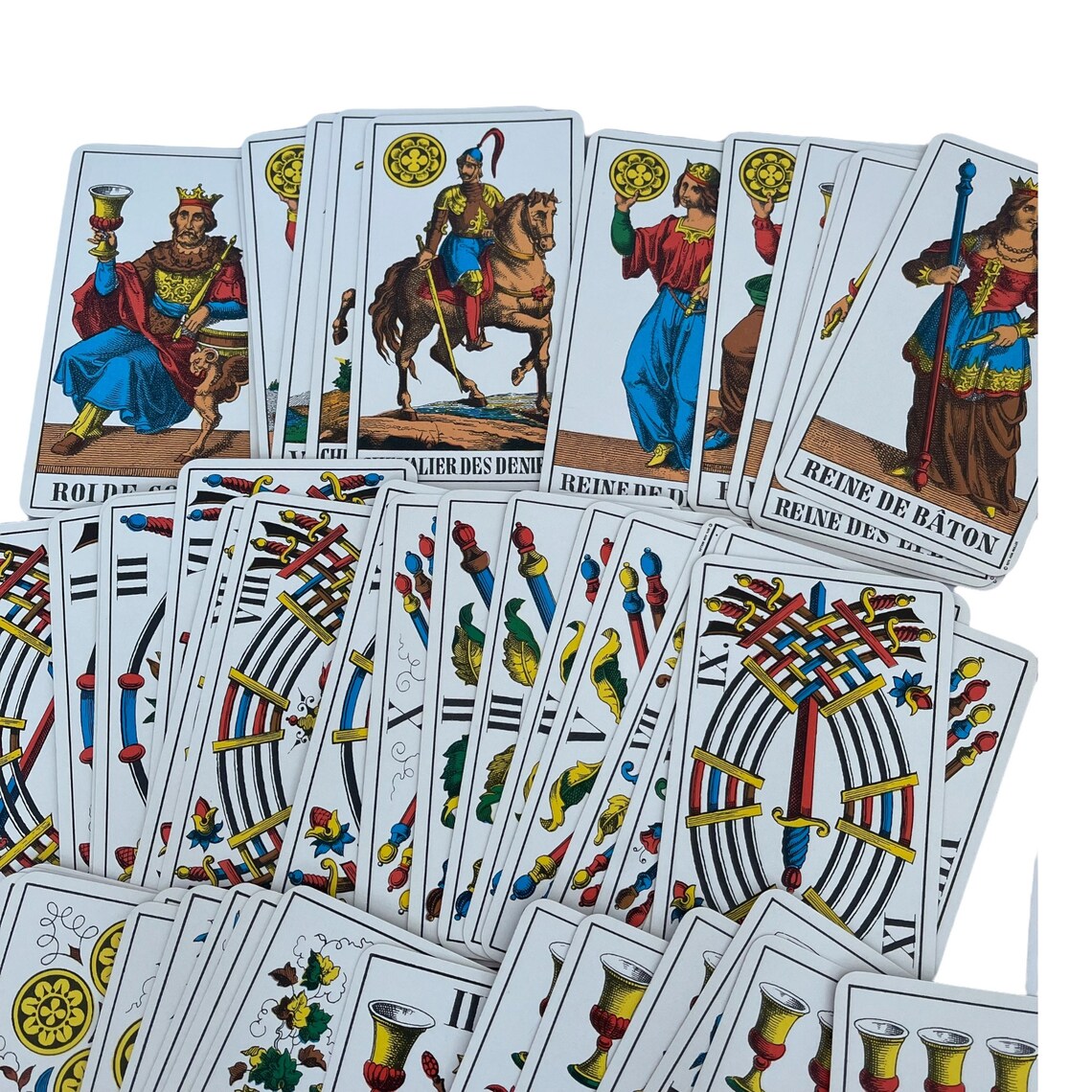 Vintage Tarot Card Deck AG Muller Swiss Cards 78 Set - Etsy UK