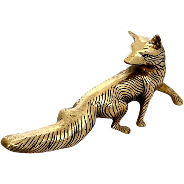 Brass Fox - Etsy