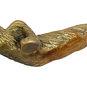 Vintage Brass Fox Figurine, Charming Fox, Vixen Sculpture, Fox Statue ...