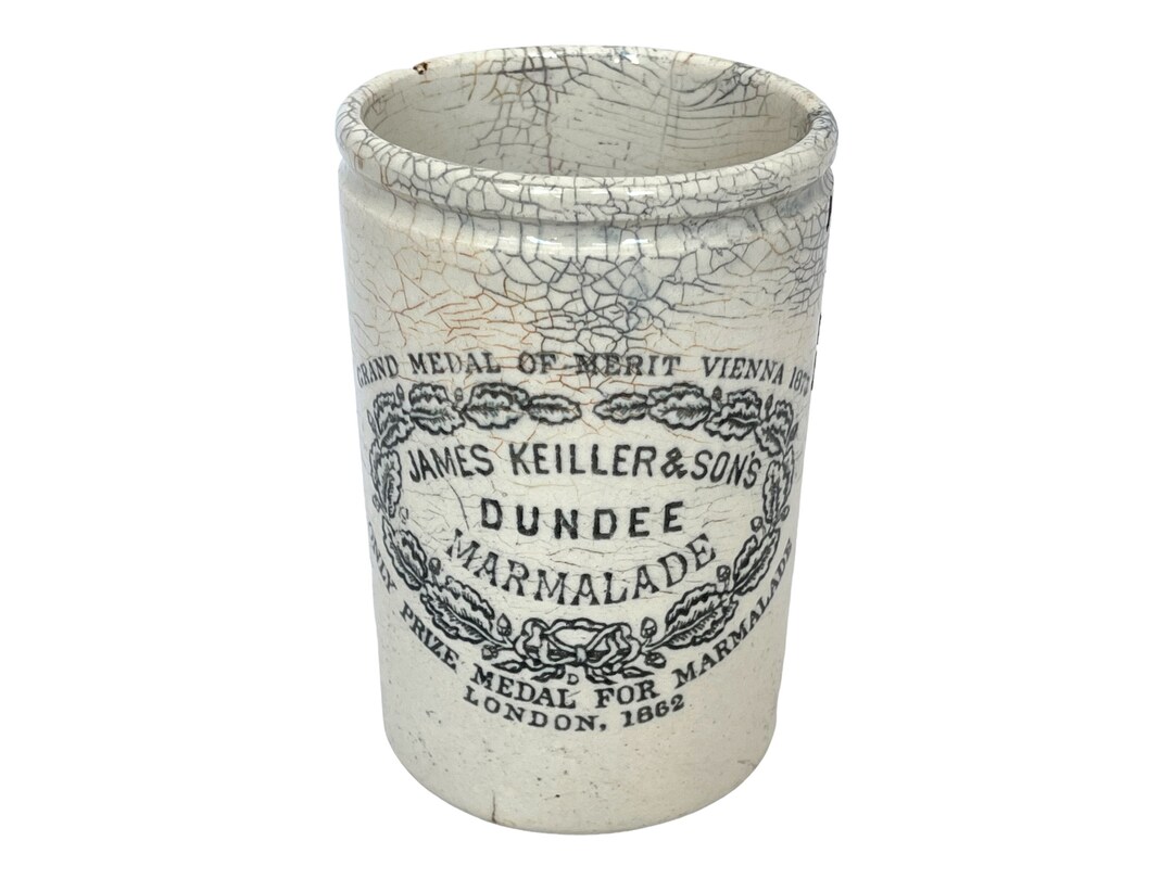 Vintage Dundee Marmalde Jar, 1lb James Keiller & Son Dundee,stone Ware ...