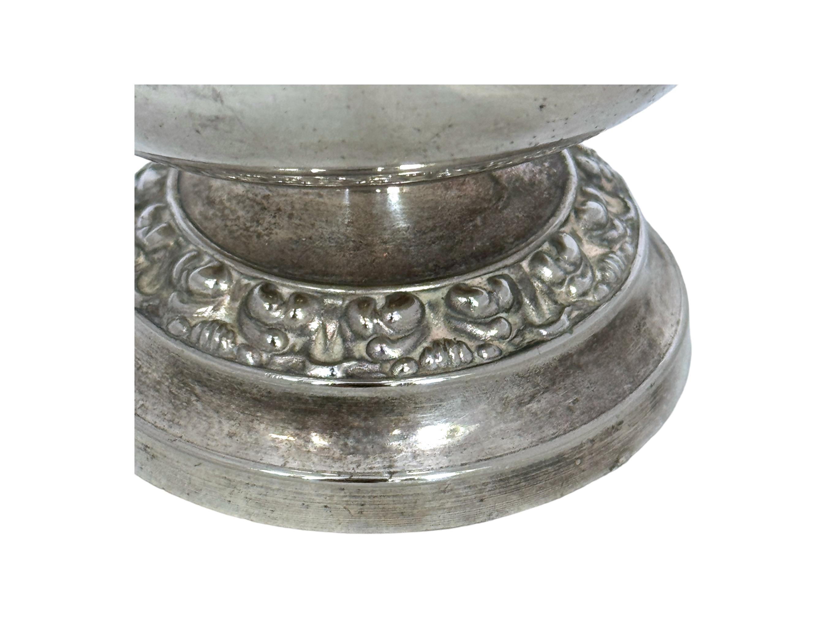 Vintage Silver Rose Bowl IANTHE England, Small Bud Bowl Vintage Silver Rose Bowl IANTHE England, Small Bud Bowl