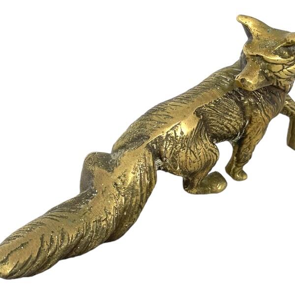 Fox Figurine - Etsy