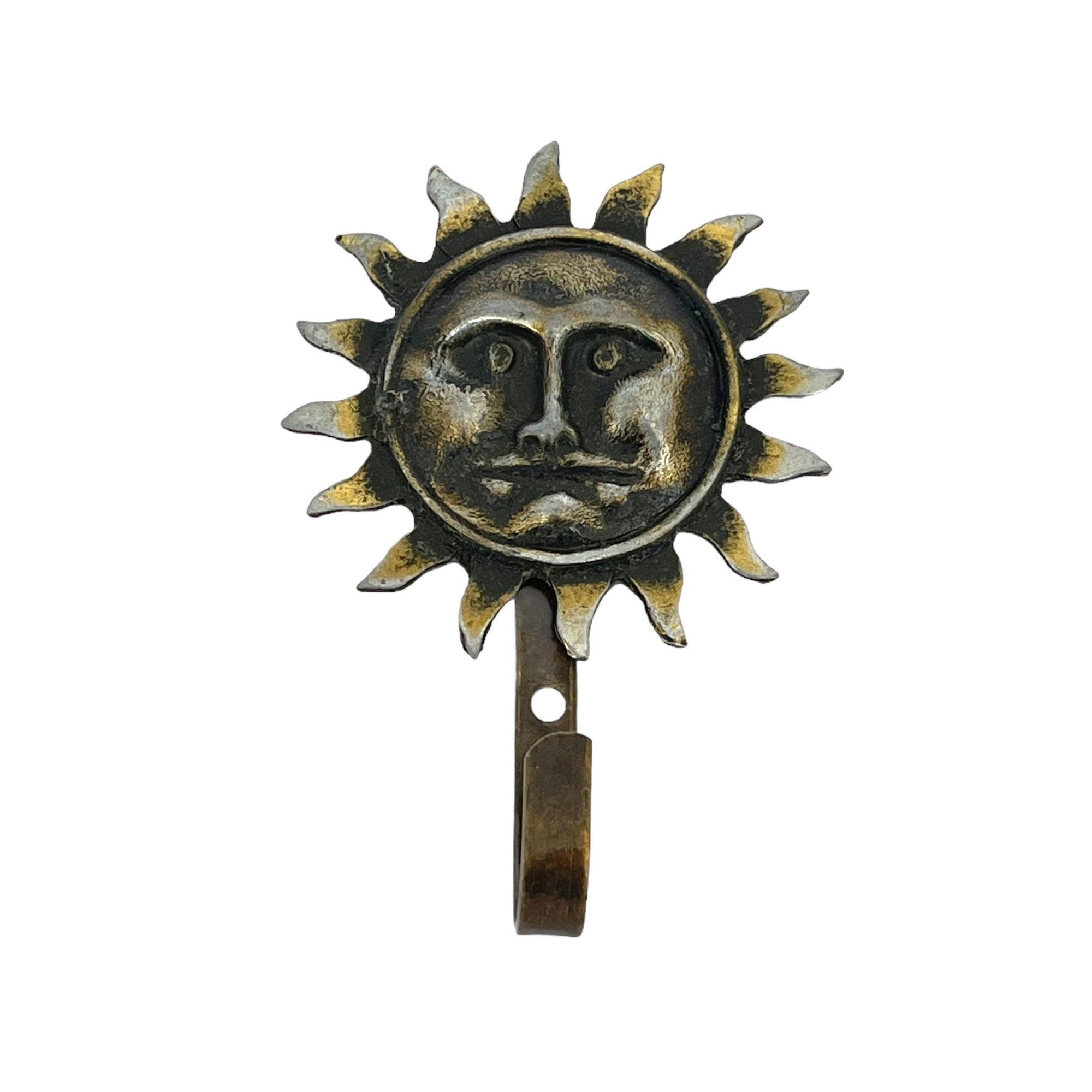 Vintage Sun Hook Sun Celestial Wall Hook Key Holder Coat | Etsy