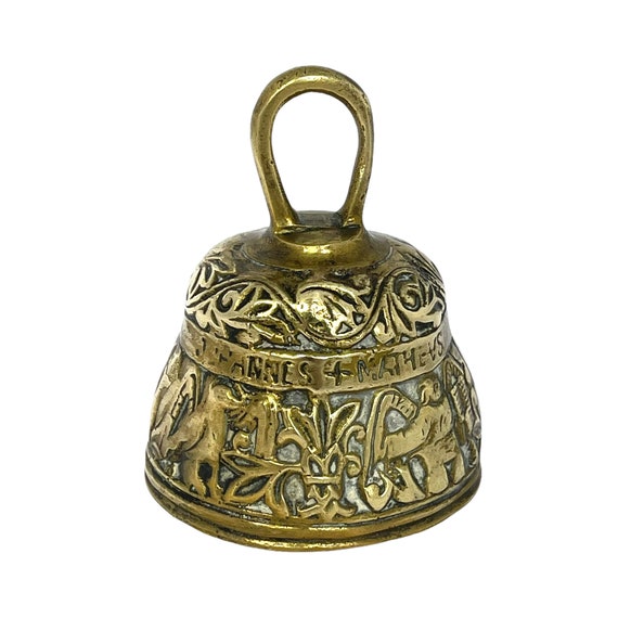 Brass Sanctuary Bell Sanctuary bell Prayer bell Monastery Bell Solid ...