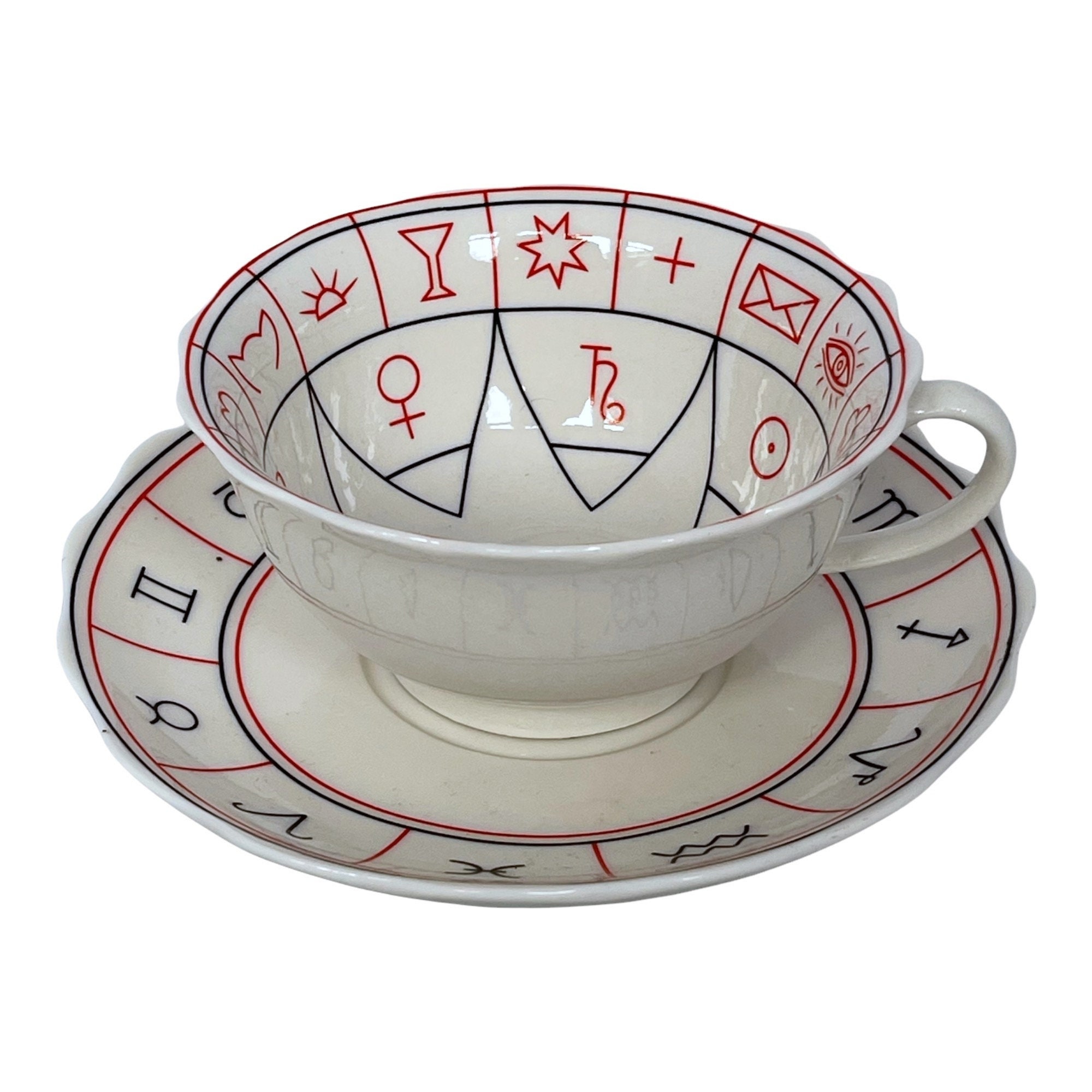 Drinkware Home & Living Tea Leaf Reading Tea Cup Fortune Telling ...