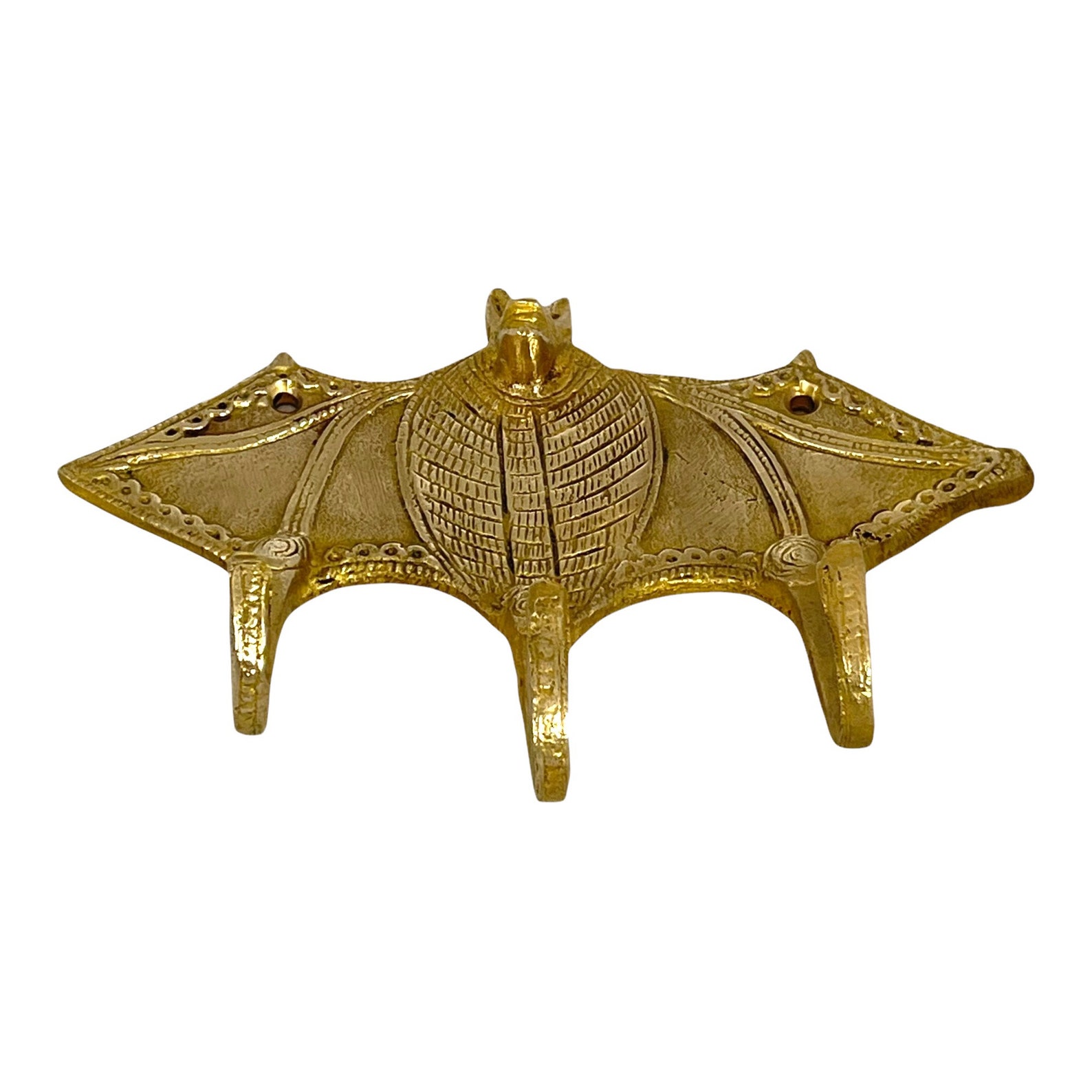 Vintage Brass Bat Key Hooks Bat Wall Mounted Key Hanger Bat | Etsy