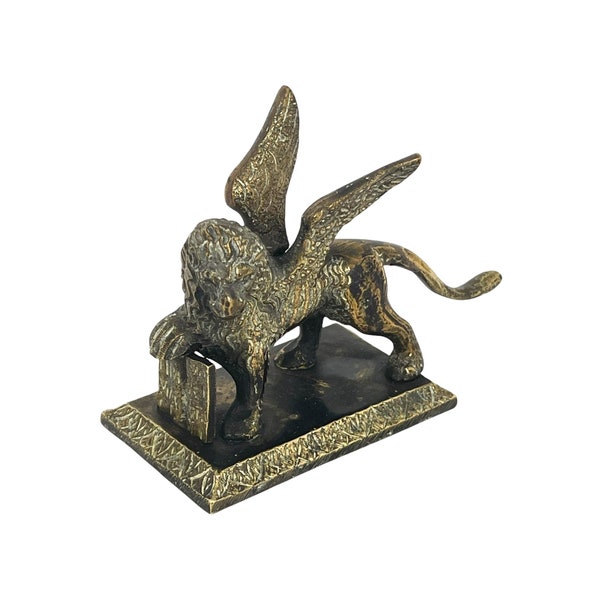 Winged Lion - Etsy