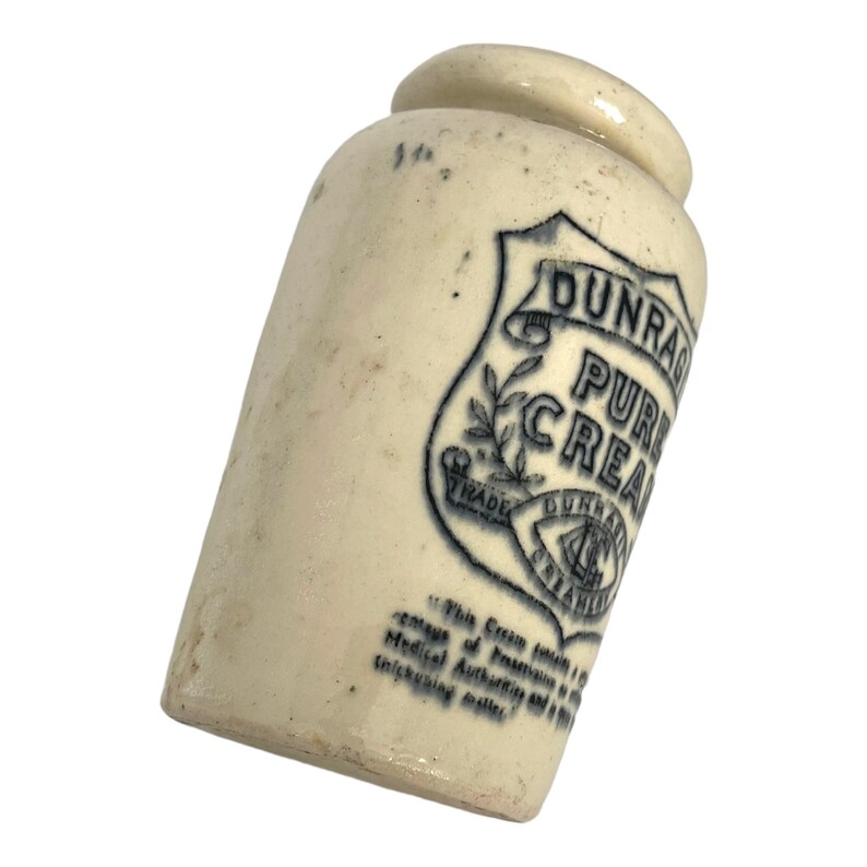 Vintage Dunragit Pure Cream Stoneware Pot Antique Stoneware - Etsy