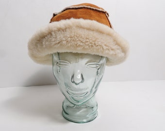 Shearling hat | Etsy