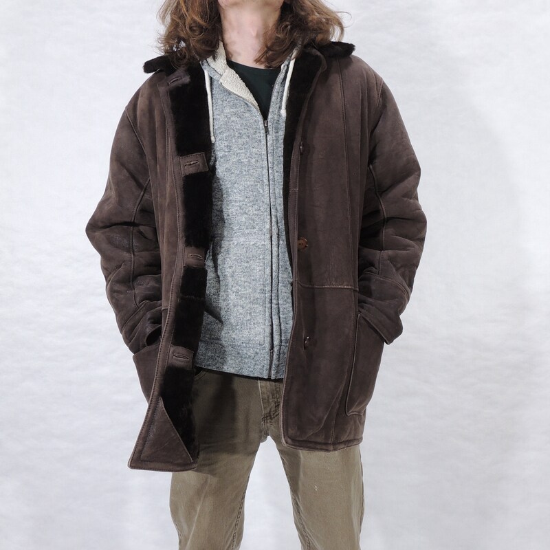 Shearling Jacket - Etsy