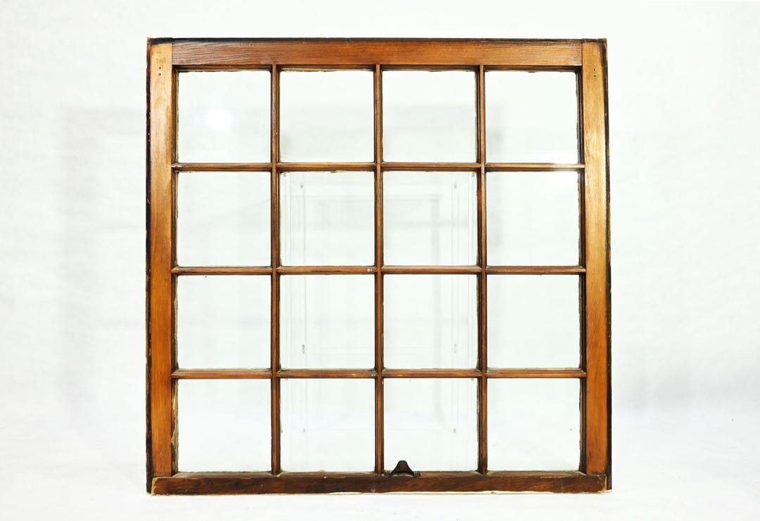 Vintage Rustic French Provincial Window Wood Frame Glass - Etsy
