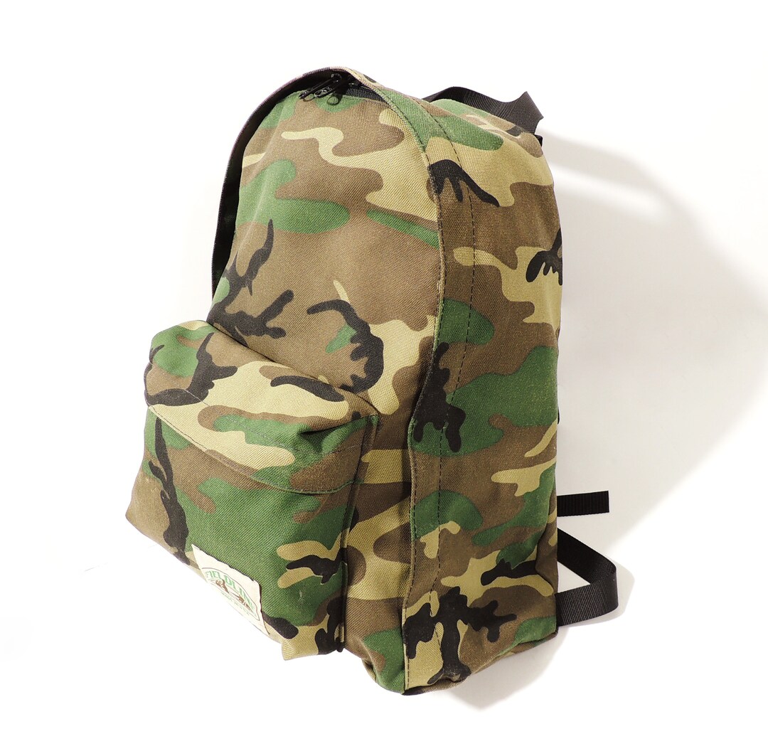 Vintage FIELDLINE Backpack Old School Woodland Camo - Etsy
