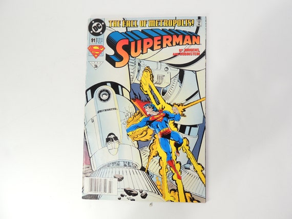 DC Universe Superman the Fall of Metropolis Comic Book 91 | Etsy