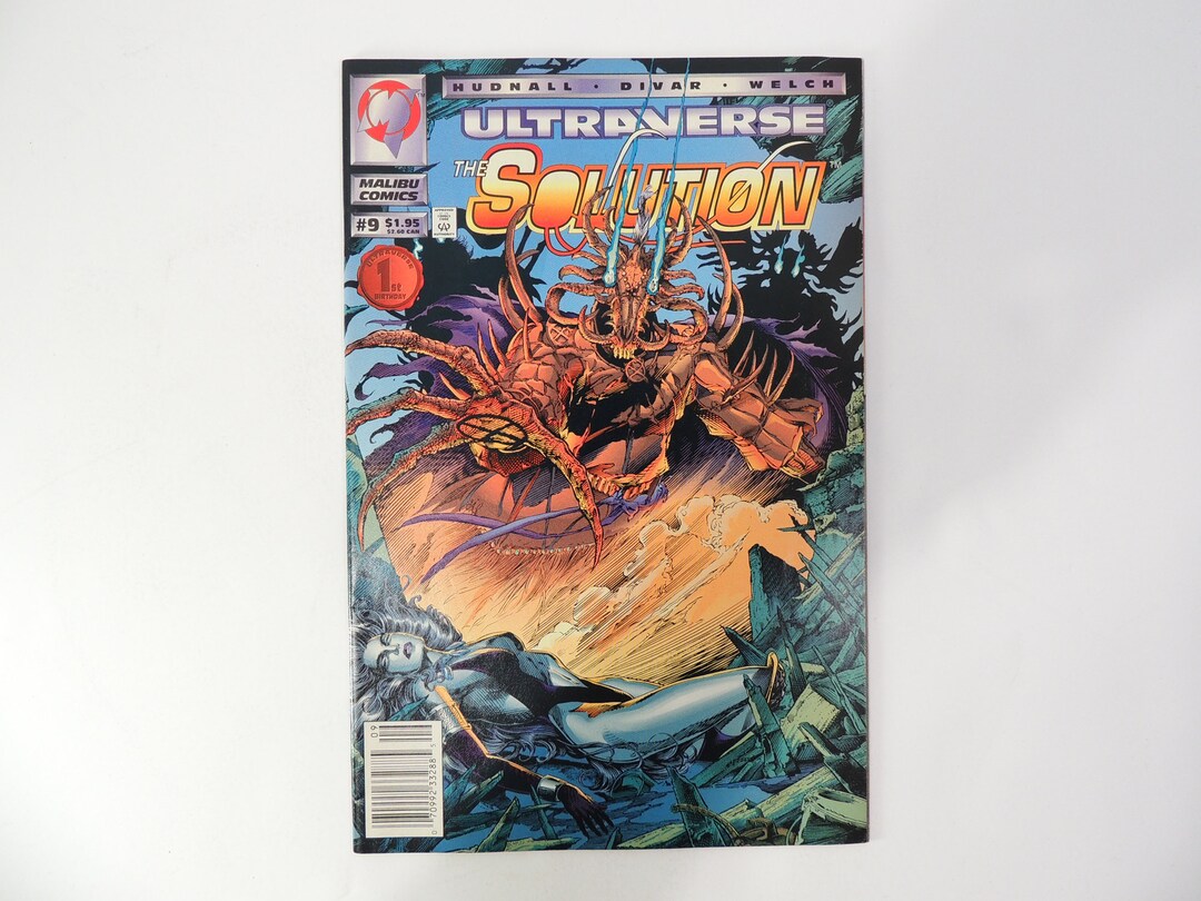 Malibu Comics Ultraverse the Solution #9 Comic Book - Etsy