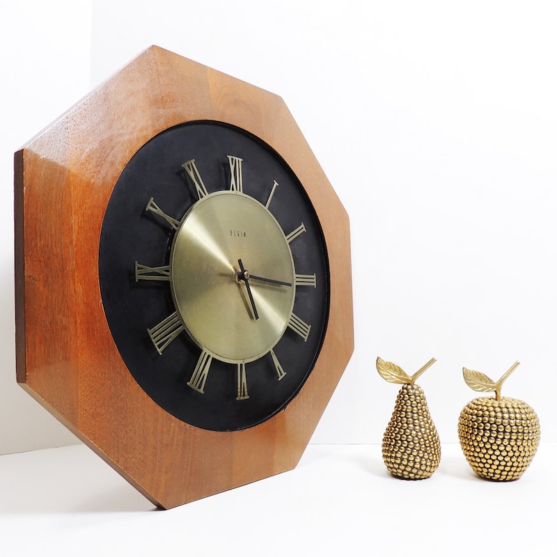 Elgin Wall Clock - Etsy