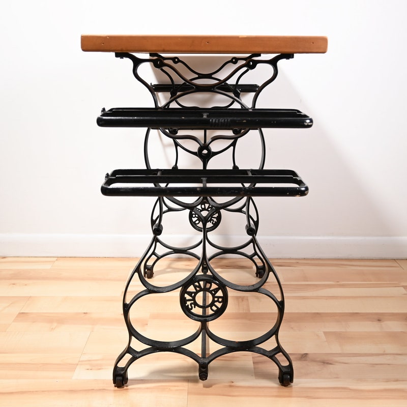 Antique Sewing Machine Table - Etsy