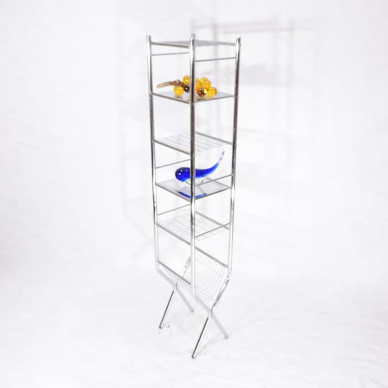 Tubular Chrome Shelves - Etsy