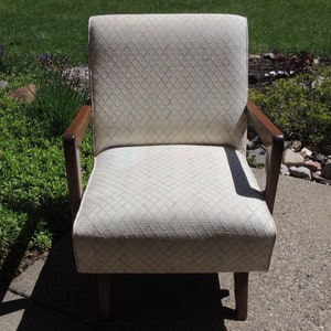 Vintage Lounge Rocking Armchair MCM Era - Etsy
