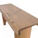 Vintage Rustic Handcrafted Solid Wood Farm Bench - Etsy