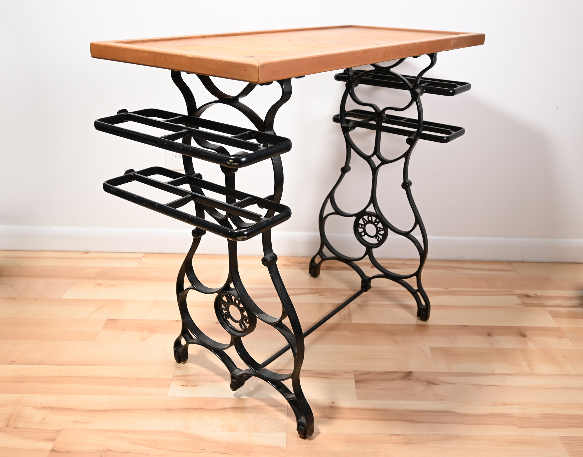 Handcrafted Antique Standard Sewing Machine Repurposed Wood | Etsy