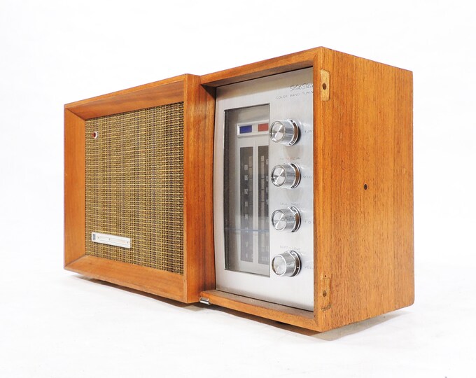 MCM Era Panasonic Solid State Teak Wood AM/FM Radio - Etsy