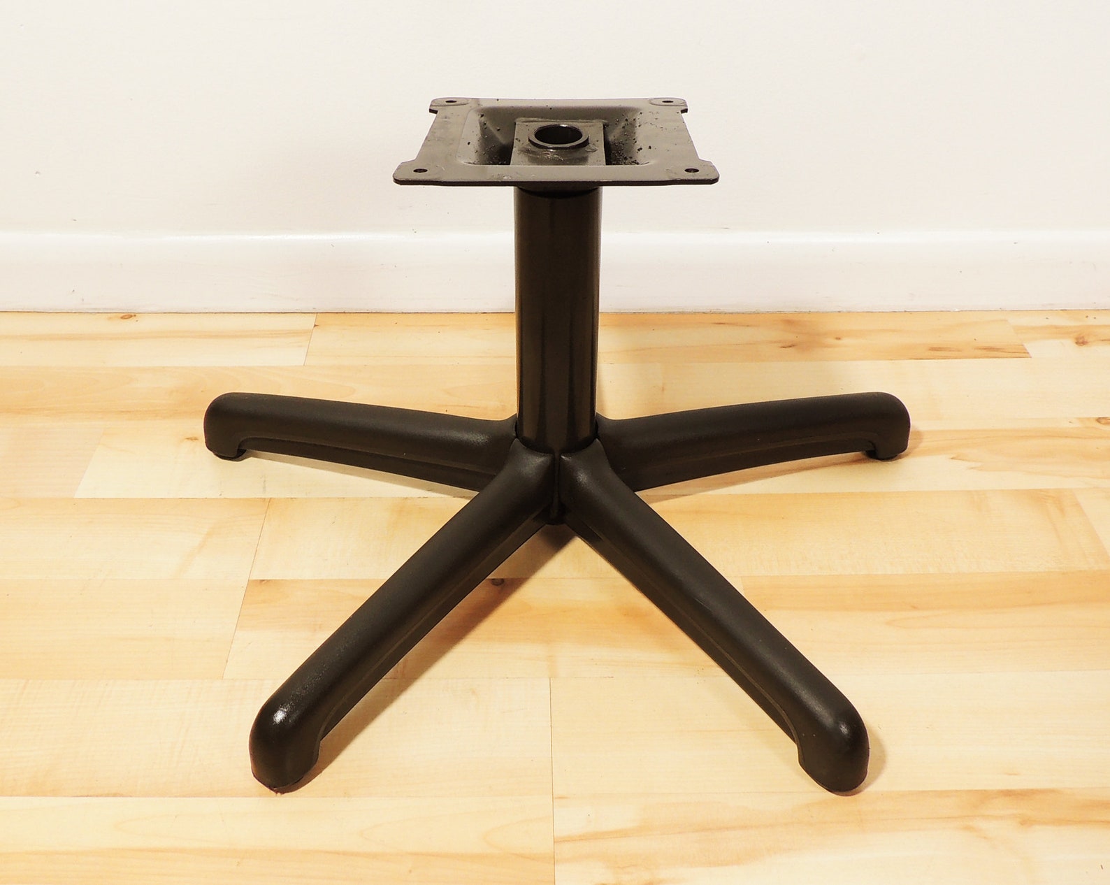 Original STEELCASE Slanted Solid Metal Office Chair Base Leg - Etsy