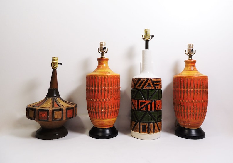 MCM Era Collectible Pieri Scandinavian Style Ceramic Wood Desk | Etsy