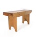 Vintage Rustic Handcrafted Solid Wood Farm Bench - Etsy