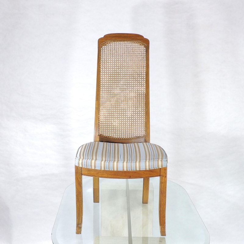High Back Cane Chair - Etsy