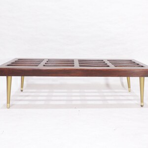 Modernist Design MCM Era Wood Bench Table - Etsy