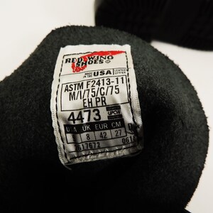 American Made Original Red Wing Shoes 4473 Leather Top Steel - Etsy Canada