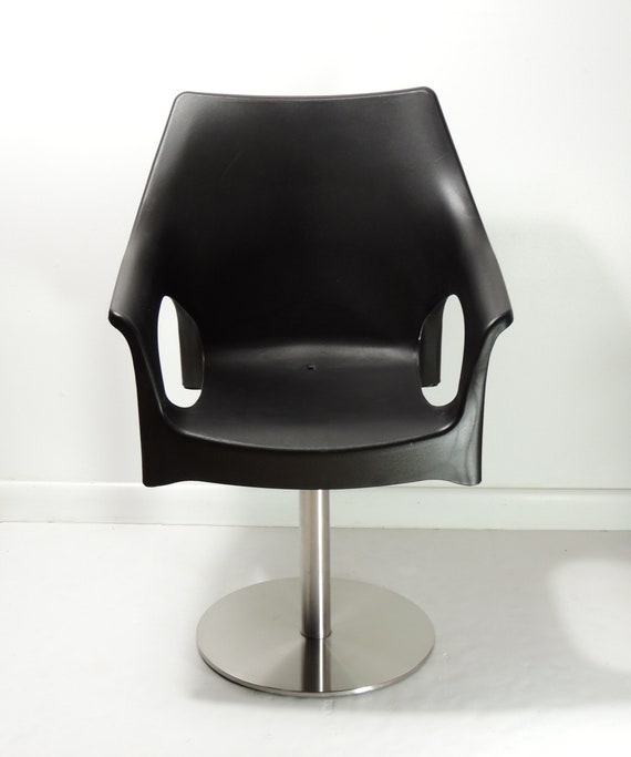 Conference Swivel Shell Metal Base Chair | Etsy